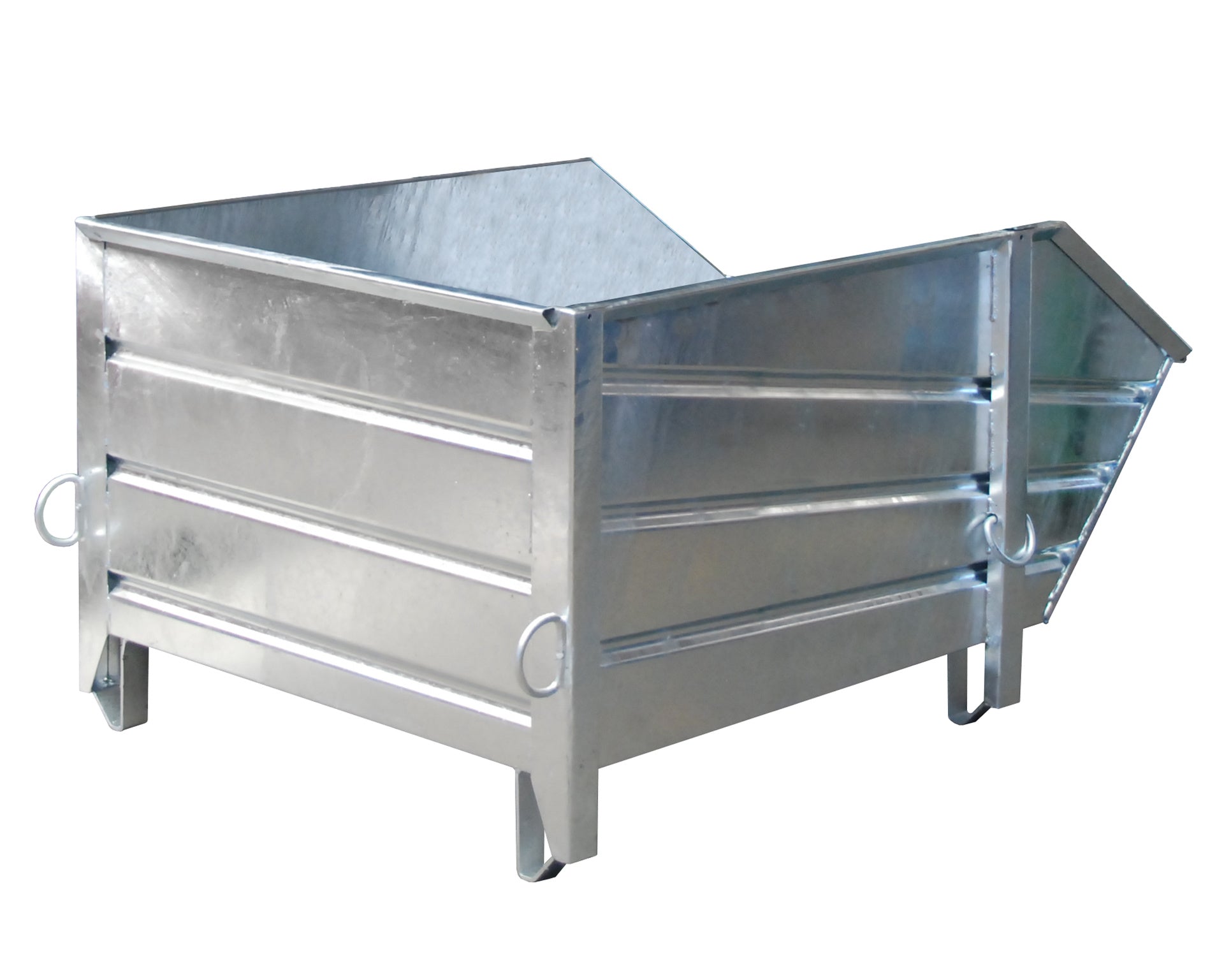 Building material container BBP 100, hot-dip galvanized ...